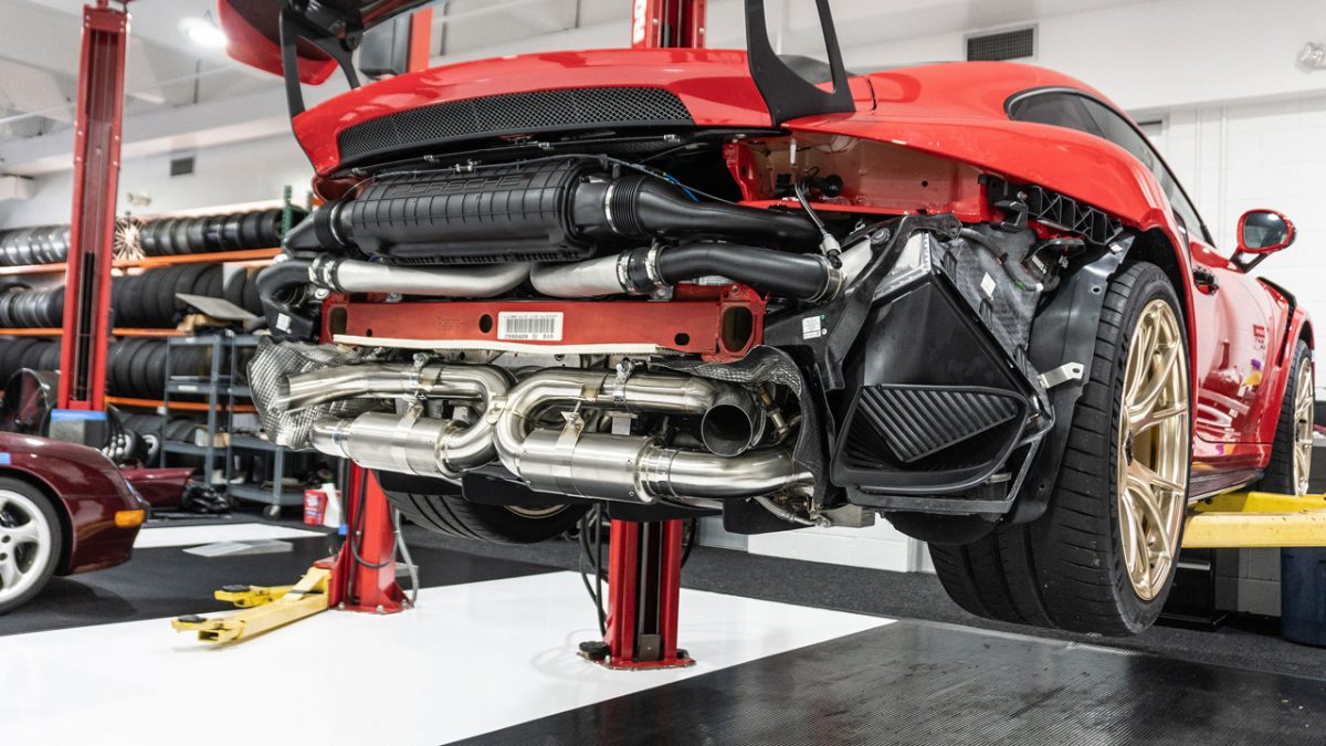 Porsche GT2 RS Race Exhaust